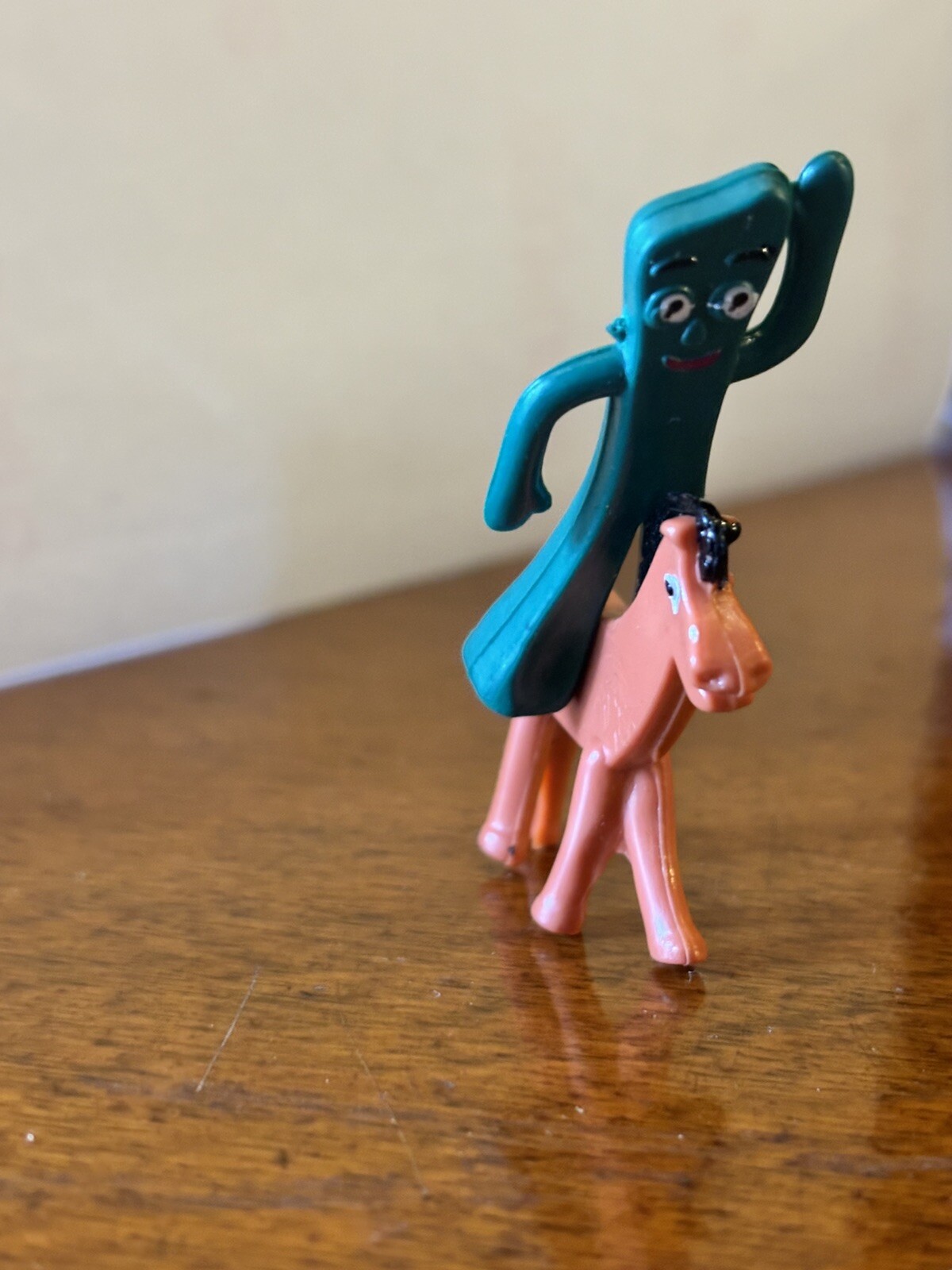 Gumby Figures 2 & 2 Mini Pokey Figures New ( Set of 4 ) plus free flag ...