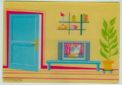 LEGO 5940 - Plastic Backdrop, Belville Doll House - Living Room | eBay