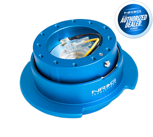 NRG Steering Wheel Ball Lock Quick Release Gen 2.5 SRK-250BL Blue Body ...
