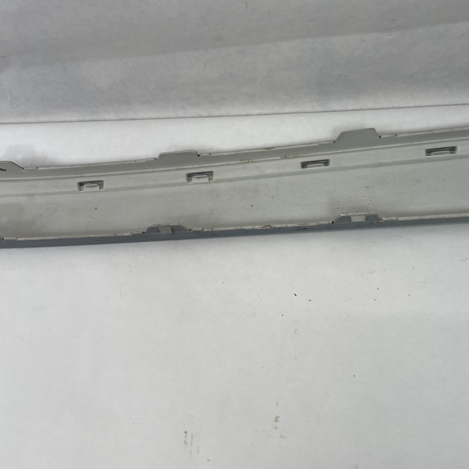 Mercedes-Benz+C+Class+W203+Rear+Left+Bumper+Silver+Strip+Molding ...