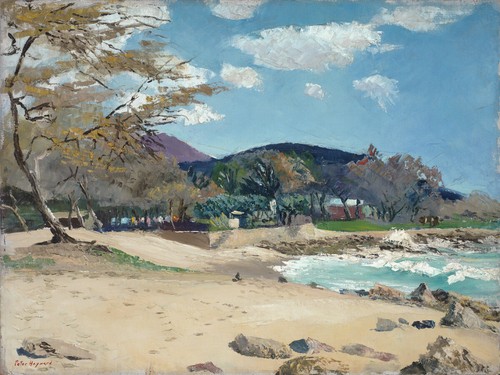 Peter Hayward Hawaii : Makaha Beach Park : 1960 : Giclee on Canvas | eBay