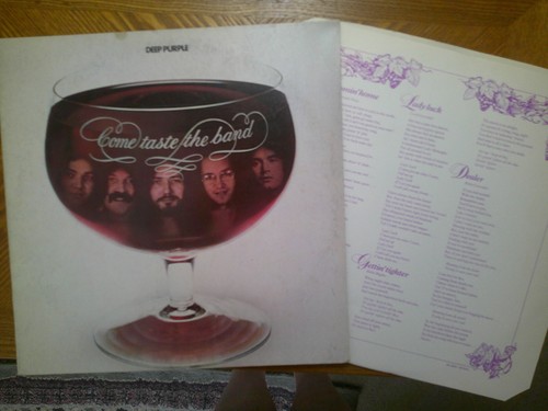 Italie Emi LP Record / Deep Purple / Come Taste The Band /VG/VG+ Rock ...