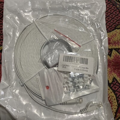 20m Ethernet Cable Outdoor - Long Cat6 20m Flat Ethernet Cables High ...