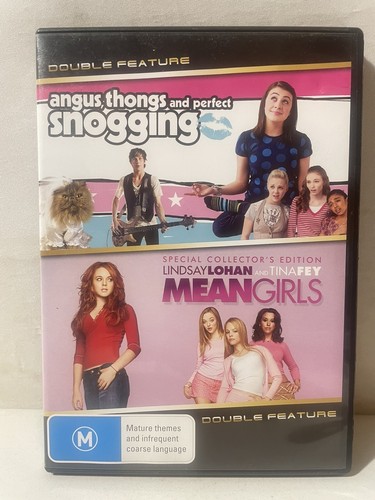 Angus, Thongs and Perfect Snogging + Mean Girls (DVD, 2008) PAL Region ...