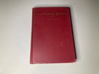 212 Victory Poems John Clifford Lewis 1941 Bob Jones College Cleveland ...