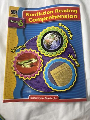 Nonfiction Reading Comprehension Grade 6 Teacher Created Materials ...