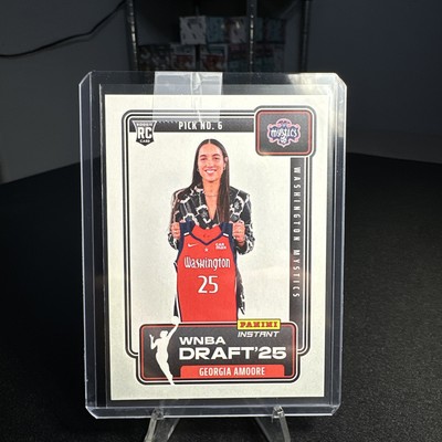 Georgia Amoore 2025 Panini Instant WNBA Draft Night Rookie Only 1522 ...