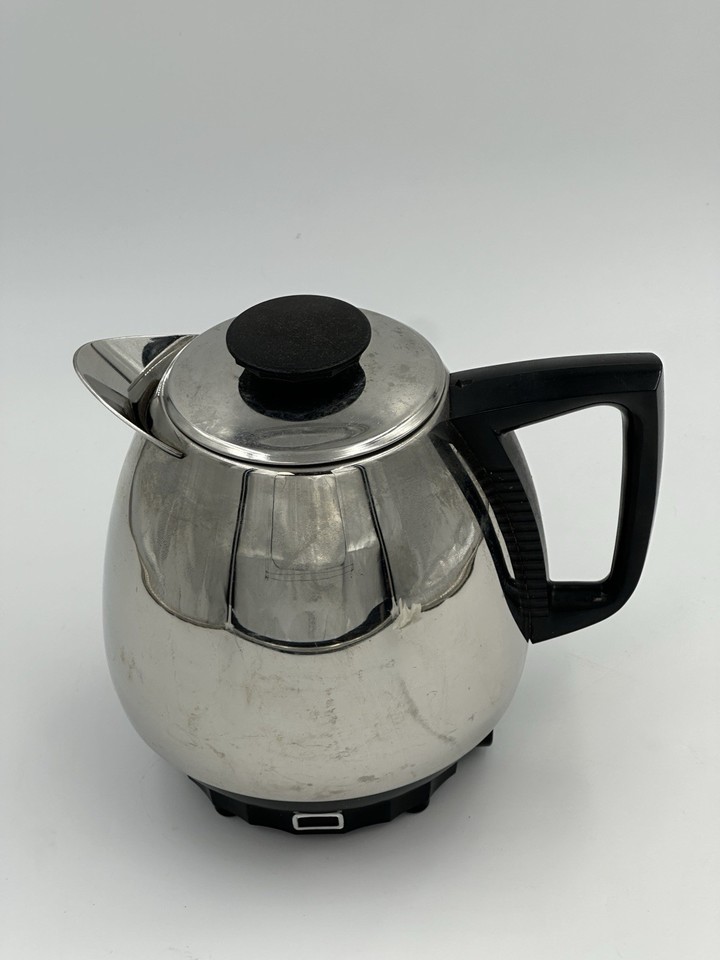 Jet-O-Matic Model 10 Automatic Coffee Percolator 10 Cup Tested Works | eBay