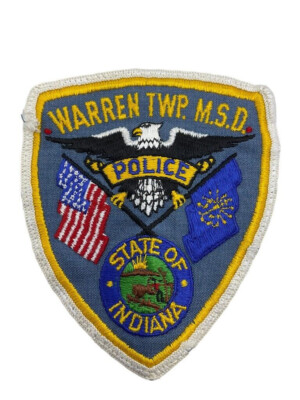 US Warren Township MSD Indiana Police Patch | eBay