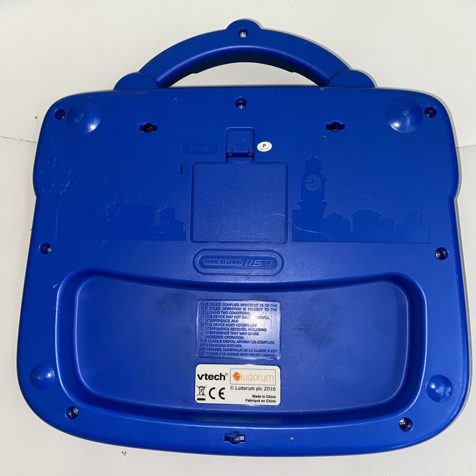 Vtech Chuggington Traintastic Laptop 2010 Works Train Educational RARE ...