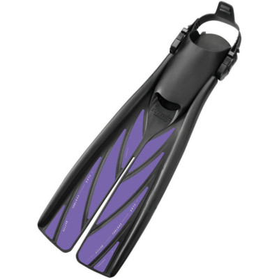 Atomic Aquatics Open Heel Fin, Medium, Purple - Dive Fins (05-0059-1P ...
