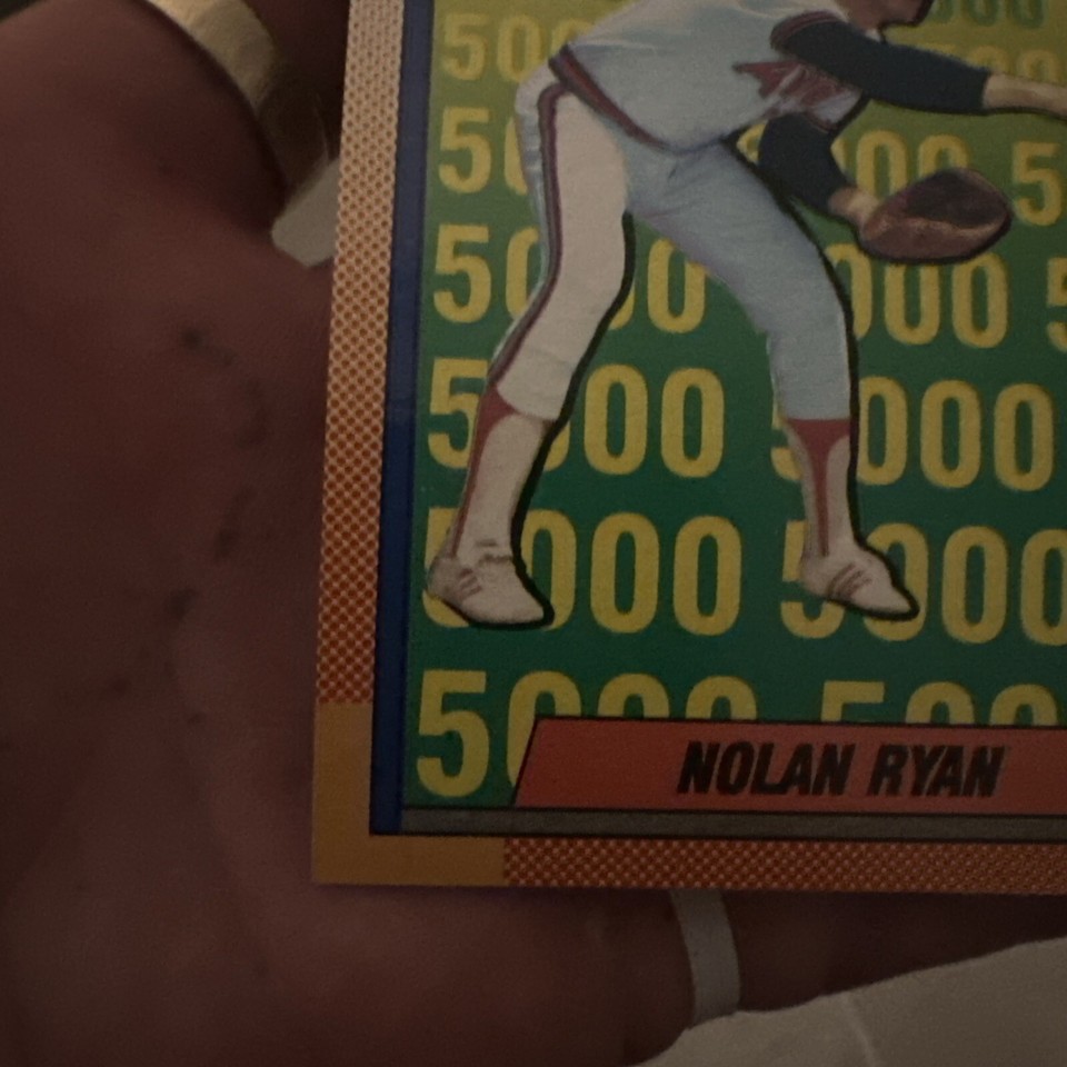 1990 Topps - #3 Nolan Ryan misprinted rare error card! | eBay