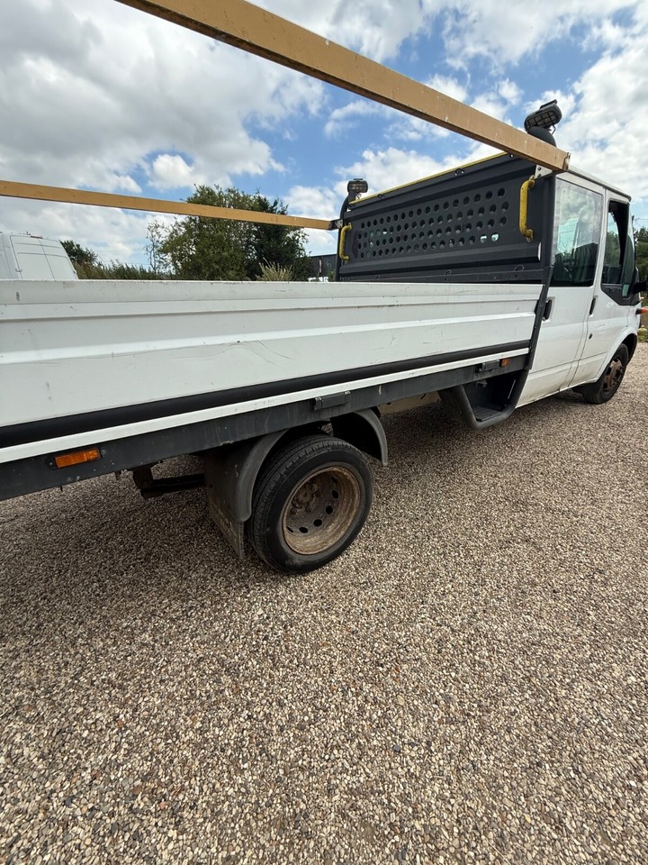 Ford Transit dropside 2011 with cab and tail lift low milage 65k | eBay UK