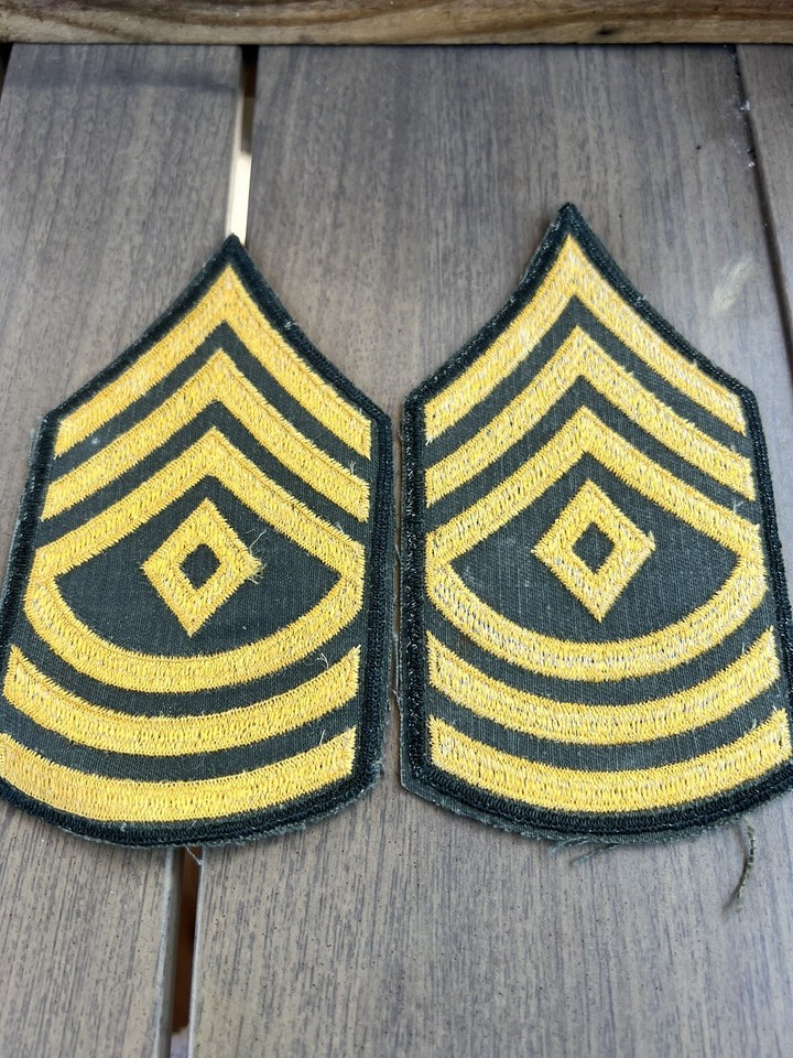 US Army Military Sergeant Insignia Metal Pins Pinback & Patches ...