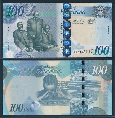 [73242] Botswana 2009 100 Pula Bank Note UNC P33a | eBay