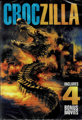 CROCZILLA + 4 Bonus Movies (DVD, 2012, WS) NEW and Sealed, LOW cost ...