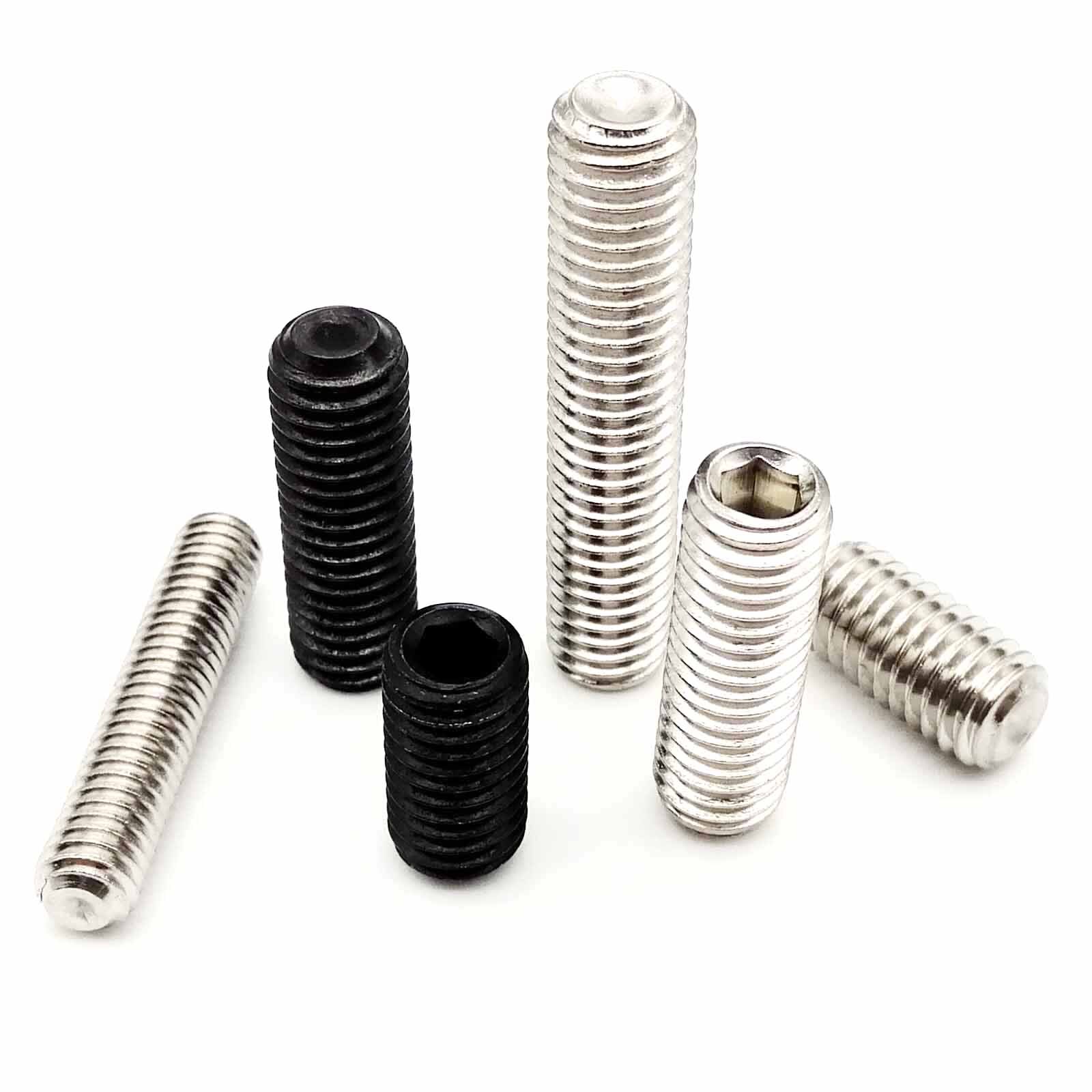 1/10/50pcs M1.6-M16 Hex Hexagon Socket Allen Head Cup Point Set Screw ...