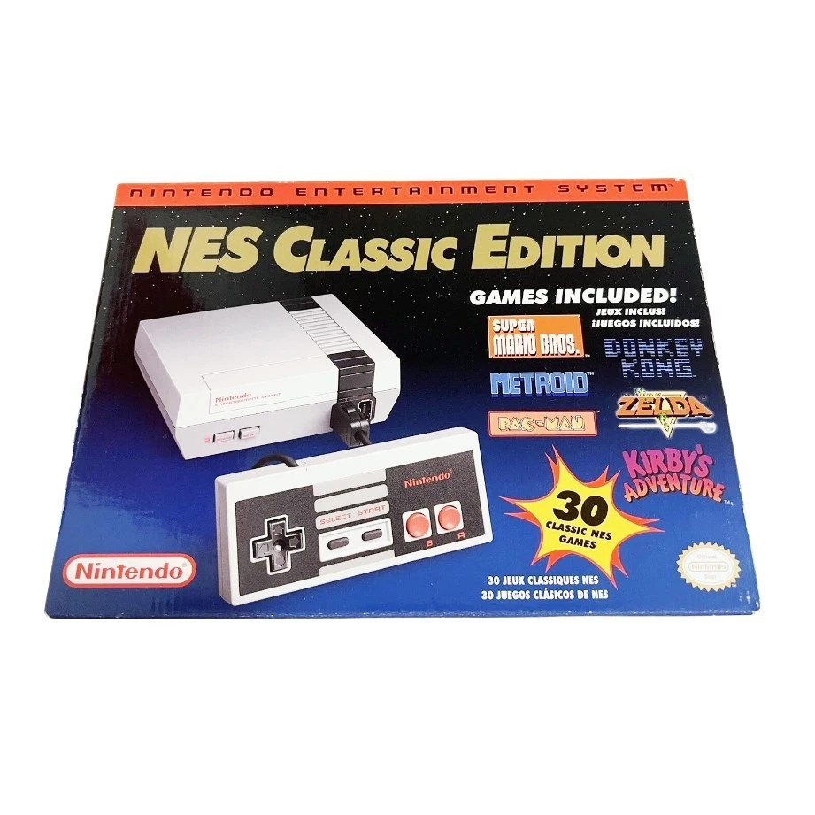 Nintendo NES Classic Edition Mini Console USA New Unopened w 30 games ...