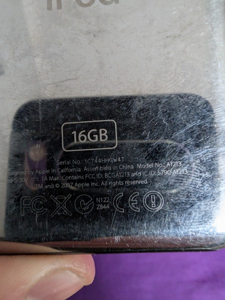 Apple iPod Touch 1st Generation - 16GB- Black A1213, read details | eBay UK