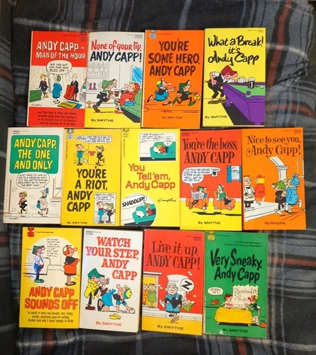 Vintage ANDY CAPP Comic 13 Paperback Lot by Smythe 60s 70s 80s ships free | eBay