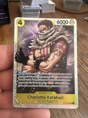 Carte One Piece Card Game Charlotte Katakuri ST07-003 SR English | eBay