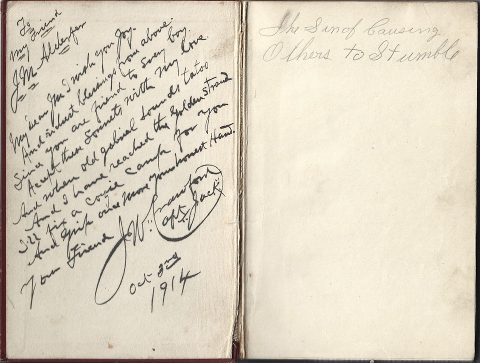 Wild West- CAPT.JACK CRAWFORD -Chief Scout after Buffalo Bill-Signed ...