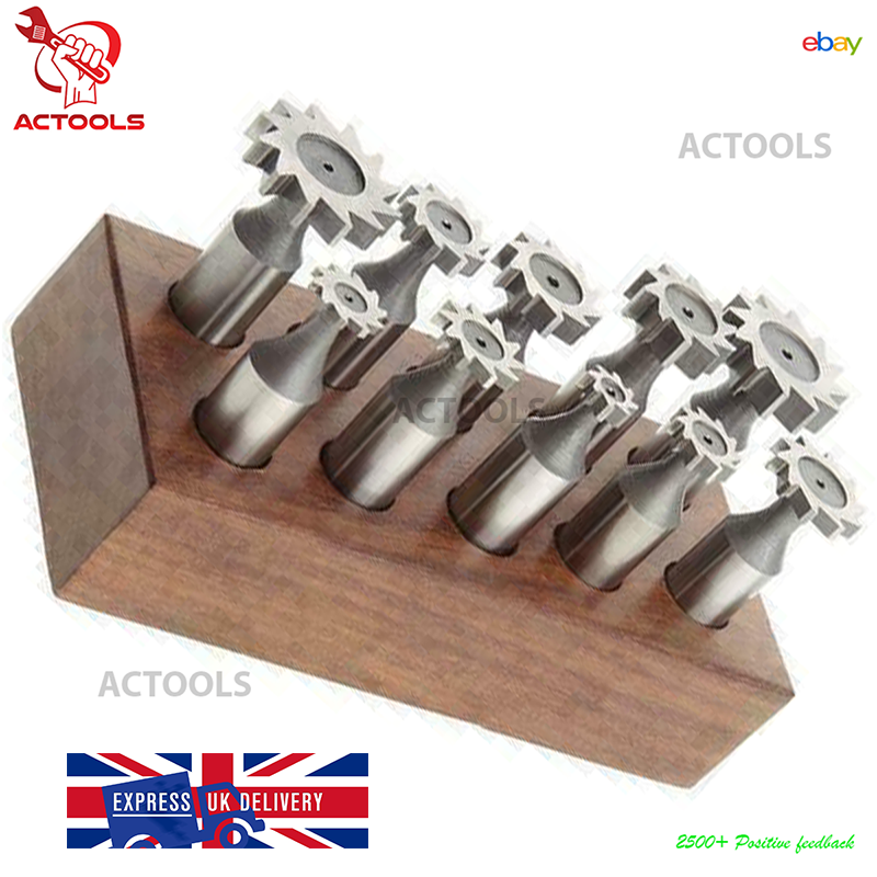 WoodRuff Key Cutter Bit Key Seat Key Set 10 Pcs For Milling Machine ...