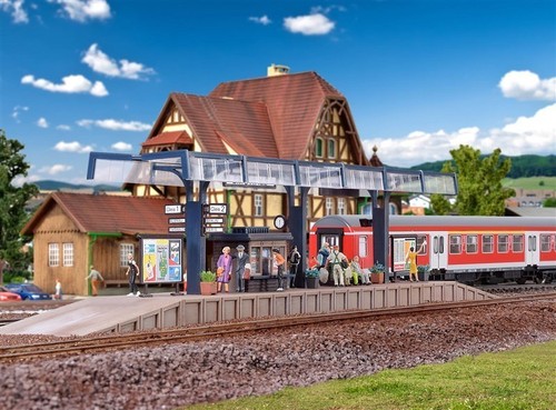 Vollmer H0 43534 - Marciapiede Emswald Kit Merce Nuova Messeangebot ...