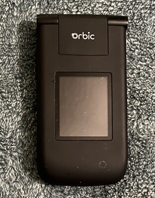 Orbic Journey Black Flip Phone - Phone Only, No Other Parts, Untested ...