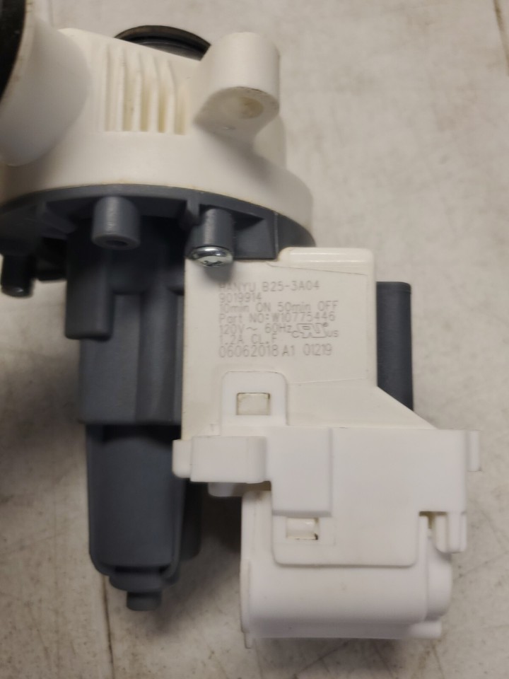 Whirlpool Washer Drain Pump W10775446 W10919003 W10215134 W/ Hose (A314 ...