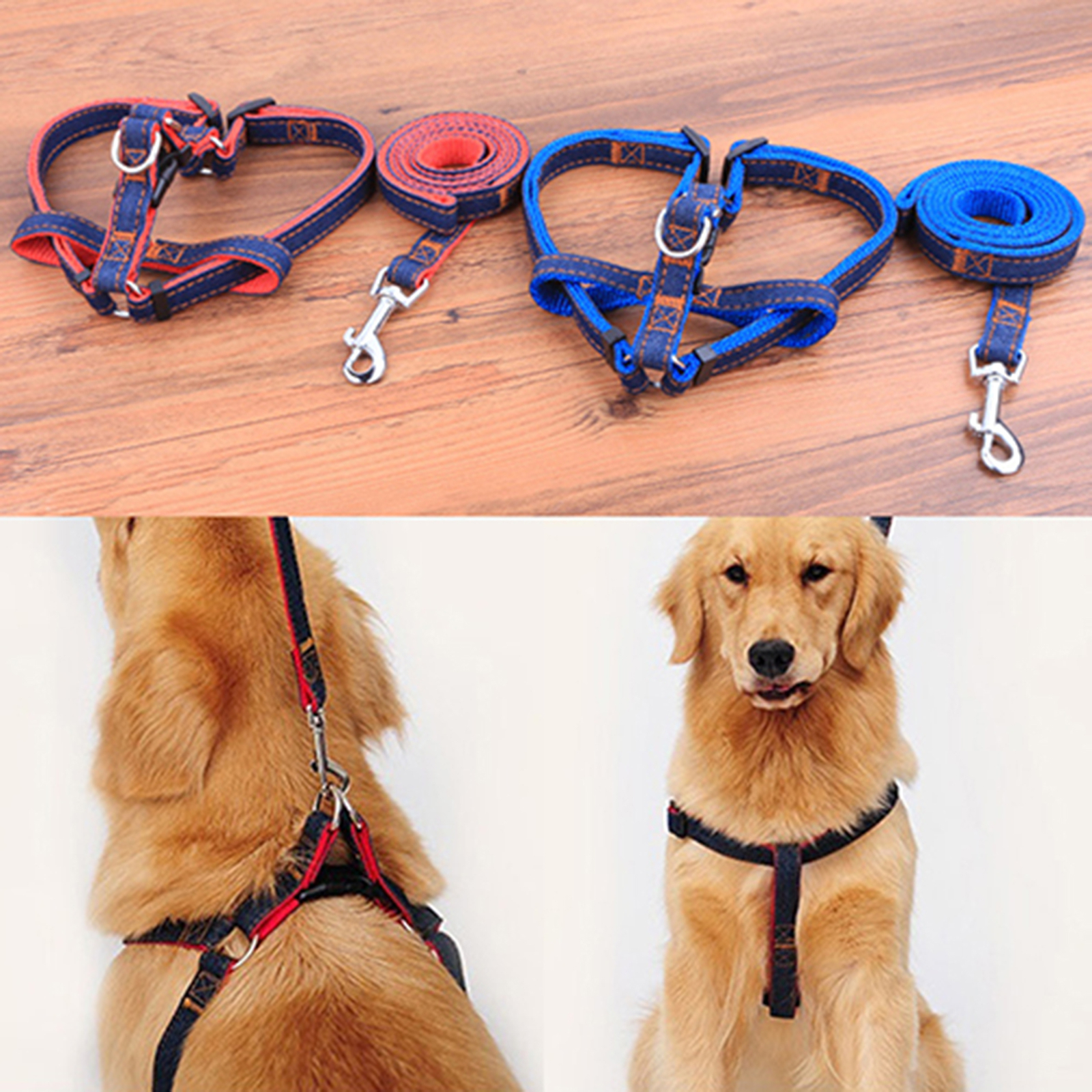 Drag Rope Puppy Leash Wear-resisant Pet Dog Traction Rope Adjustable | eBay