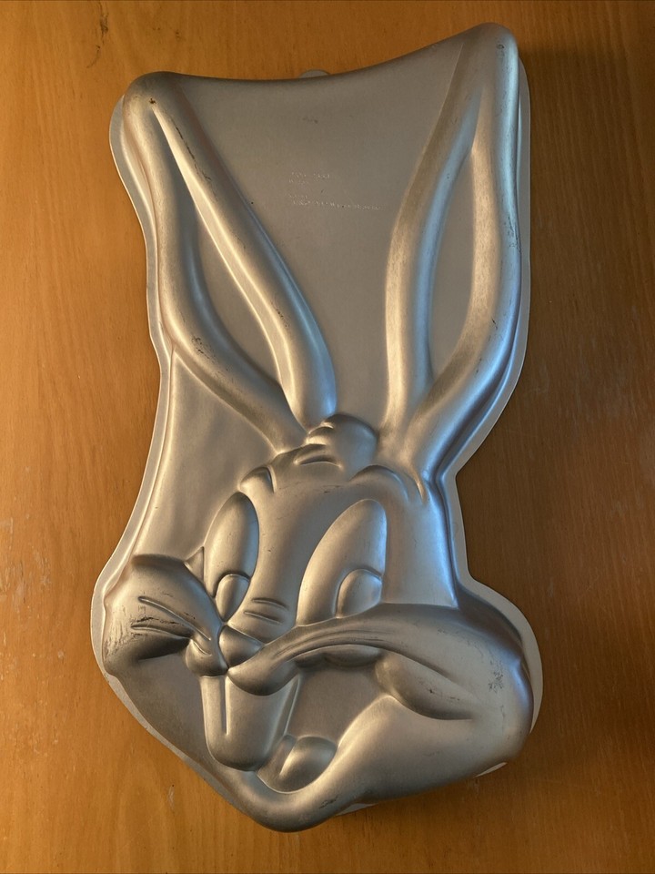 Vintage Wilton Bugs Bunny Cake Party Pan 1992 Wilton 2105-2553 Warner ...