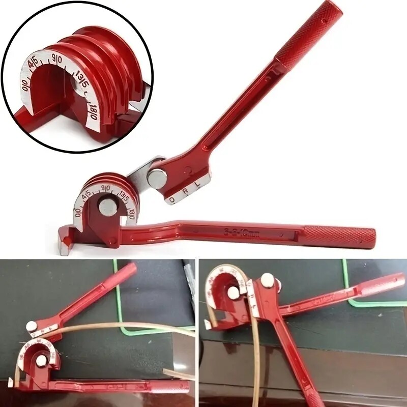 Mini Pipe Bender Copper Steel Tube Bending Hand Tool 6 8 10mm Tube ...