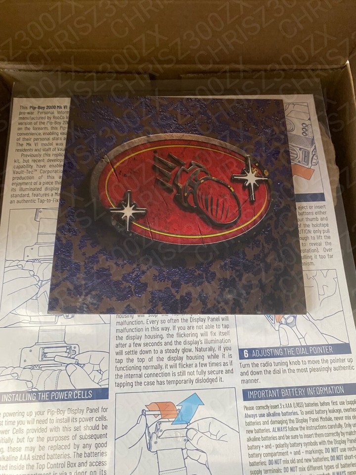 Fallout Pip Boy 2000 MK VI Sugar Bombs Limited Edition Figure Wand ...