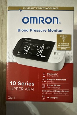 Omron Blood Pressure Monitor 10 Series Upper Arm BP7450 -New Sealed ...