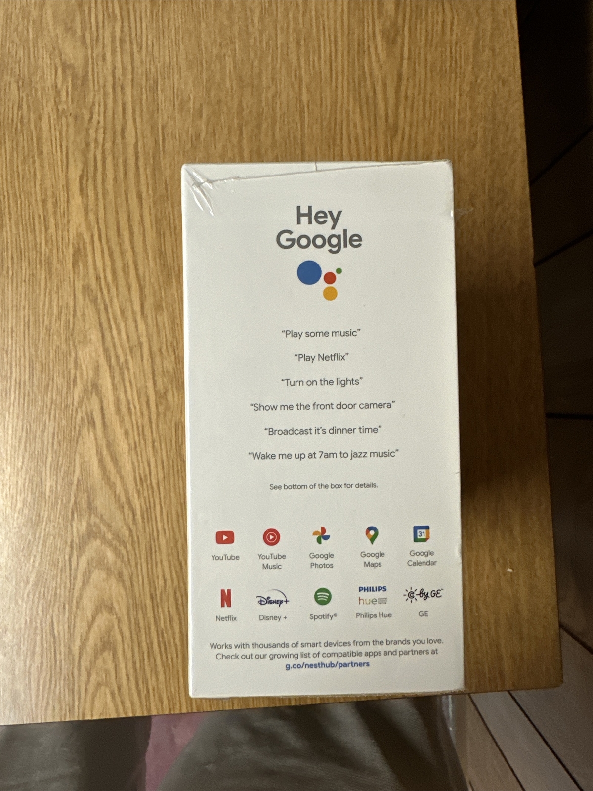 Google Nest Hub 2nd Generation Smart Home 7 Inch Screen Display White Chalk