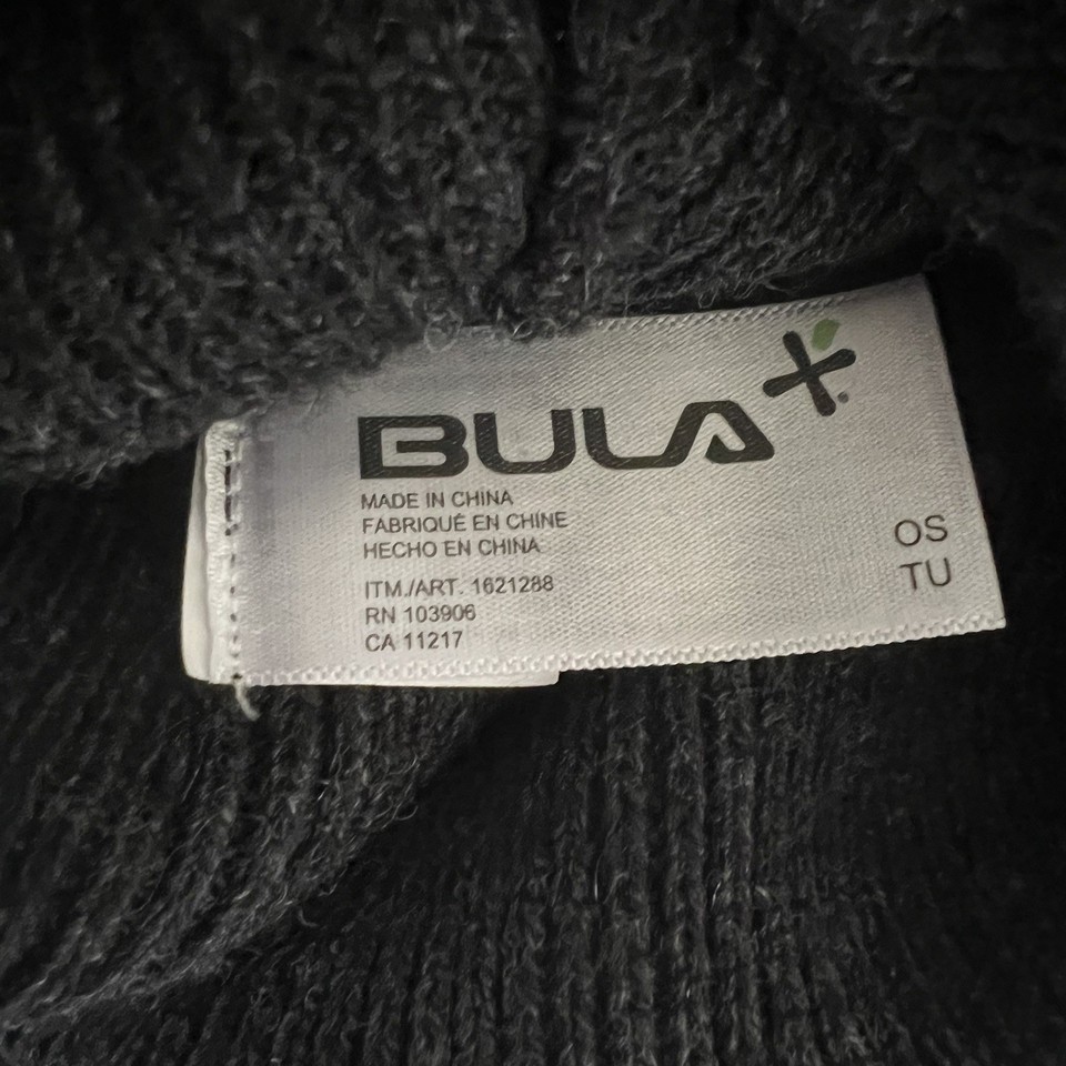 BULA Men's Logo Merino Wool Blend Thermal Beanie Hat One Size | eBay