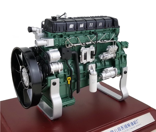 1:12 FAW Jiefang Xichai CA6DM Engine, Aowei 11L Machine Equipment ...