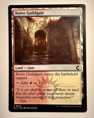 Boros Guildgate MTG Magic Ravnica: Clue Edition 0232 | eBay
