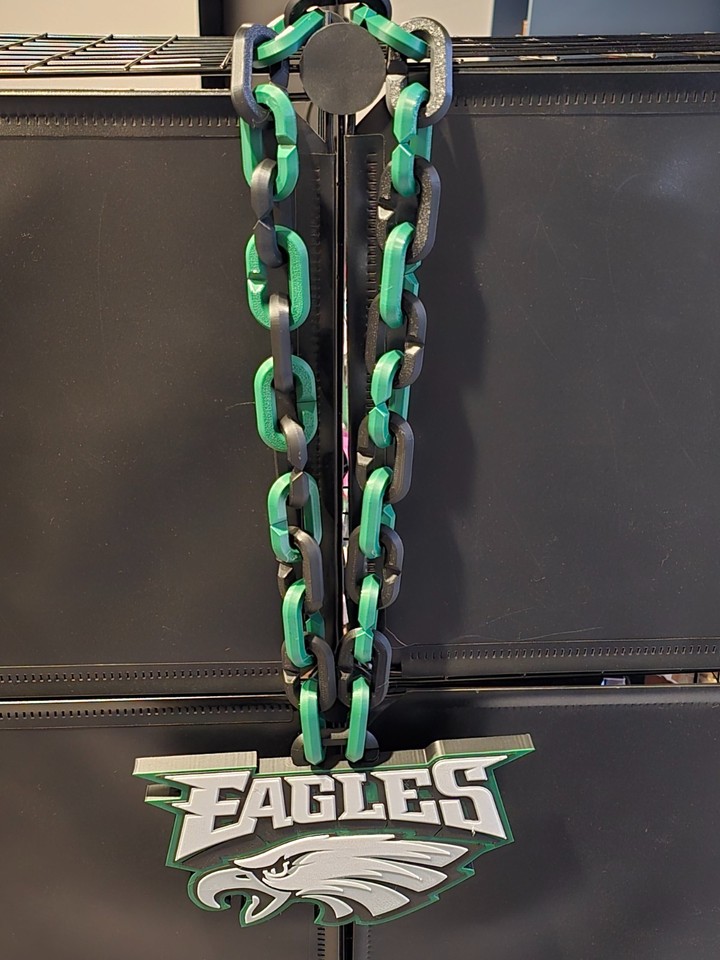 Philadelphia Eagles- HYPE CHAIN (Large Logo)- 3D Printed | eBay