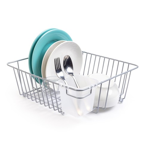 Dish Drainer Rack - Small - in Sink or Counter Drying - Steel Metal ...