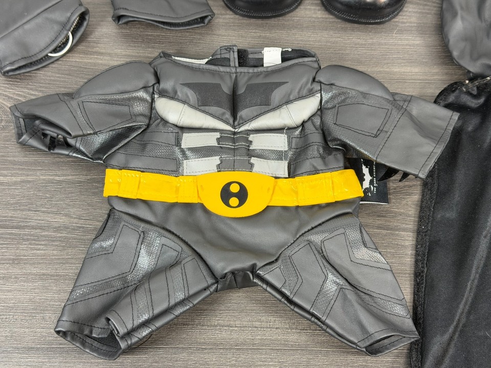 Batman Build a Bear BABW Clothes Dark Knight Rises Outfit Superhero ...