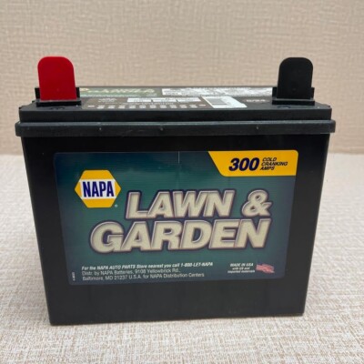 NAPA 8229 Lawn and Garden Tractor Lead Acid Battery BCI No. U1 3 | eBay