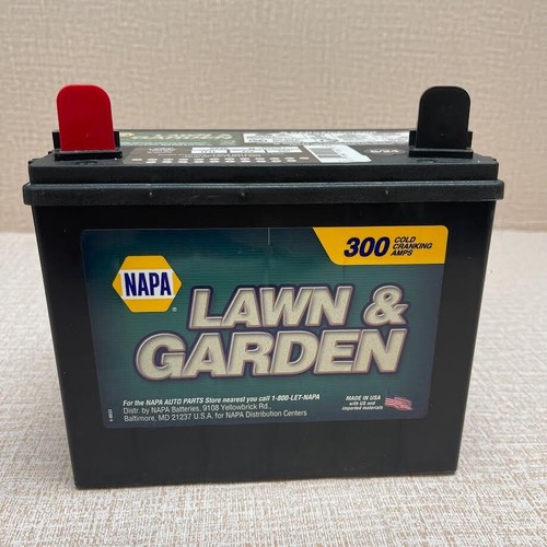 NAPA 8229 Lawn and Garden Tractor Lead Acid Battery BCI No. U1 3 for ...