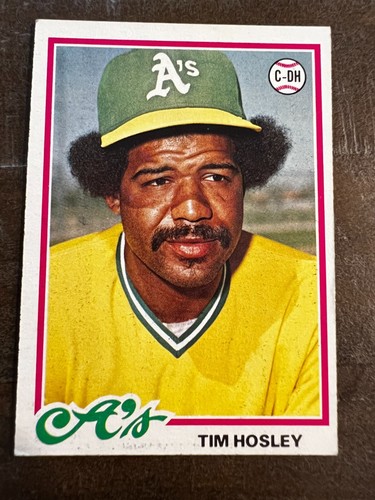 1978 Topps Baseball Card #261 Tim Hosley, A's (I6) | eBay