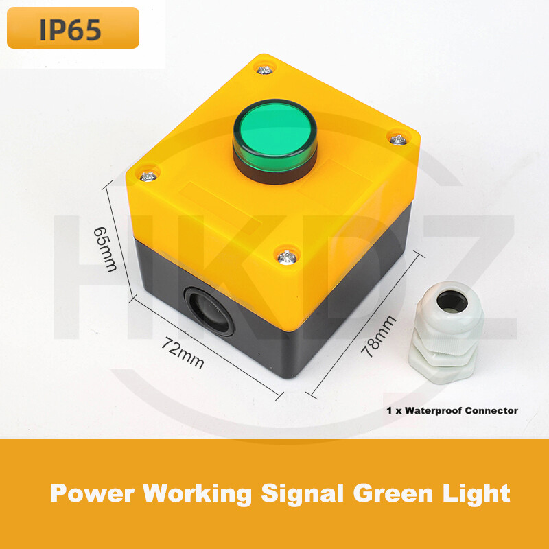 Emergency Stop Button Switch Control Box Start Stop Pushbutton Switch 1 ...