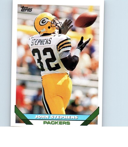 John Stephens 511 Packers 1993 Topps Football Trading Card | eBay