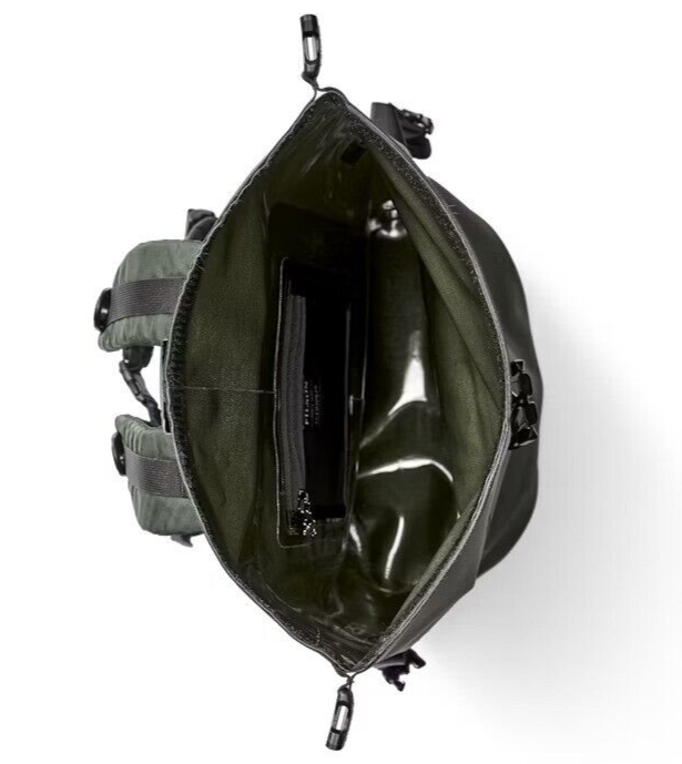 Filson Dry Backpack 20067743 Green Waterproof Black Neon TPU Nylon Dark ...