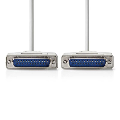 Cable Parallel 25 Pin Male DB25 Printer Parallel Display Monitor | eBay