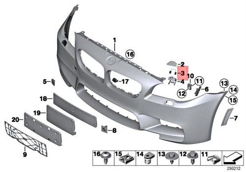 Genuine BMW Hybrid M5 M6 5 7L F01 F02 F03 F04 F06 F07 F10 Spring ...